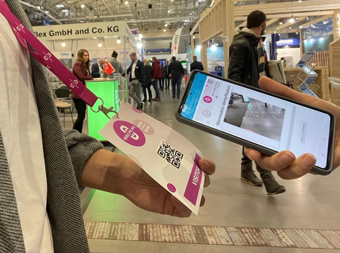 Scan&Connect - networking na targach MEBLE POLSKA - Aktualności - Meble Polska